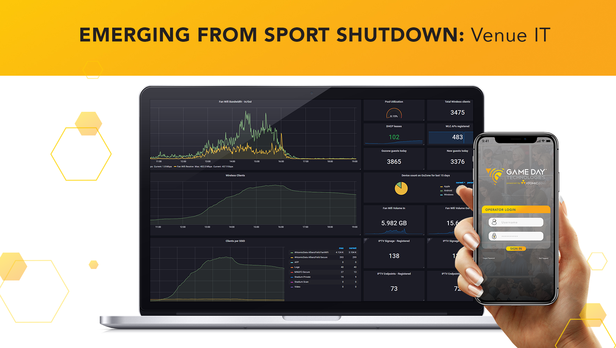 Atomic Data | Emerging from Sport Shutdown: Venue IT - Atomic Data®