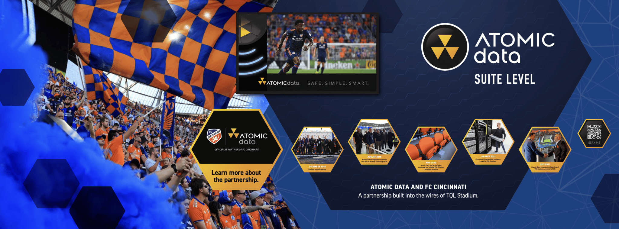 Atomic Data | FC Cincinnati Announce Atomic Data as Official IT Partner, Wi-Fi Provider, & Suite ...